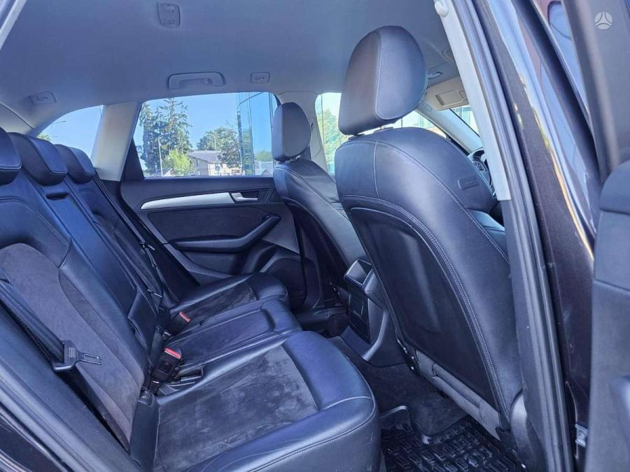 Melns Audi Q5 2013 Utena, ar dzinēja tilpumu 1.97 L un nobraukumu 258 tūkst. km par 9450 €, foto 10 vietnē AUTOMOTO.COM.LV