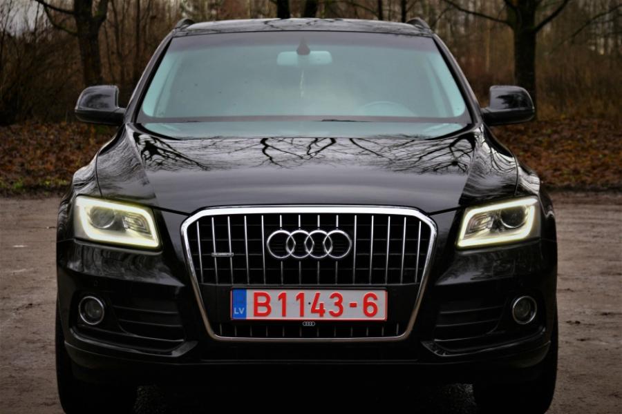 Melns Audi Q5 2013 Rīga, ar dzinēja tilpumu 3.00 L un nobraukumu 200 tūkst. km par 13800 €, foto 1 vietnē AUTOMOTO.COM.LV