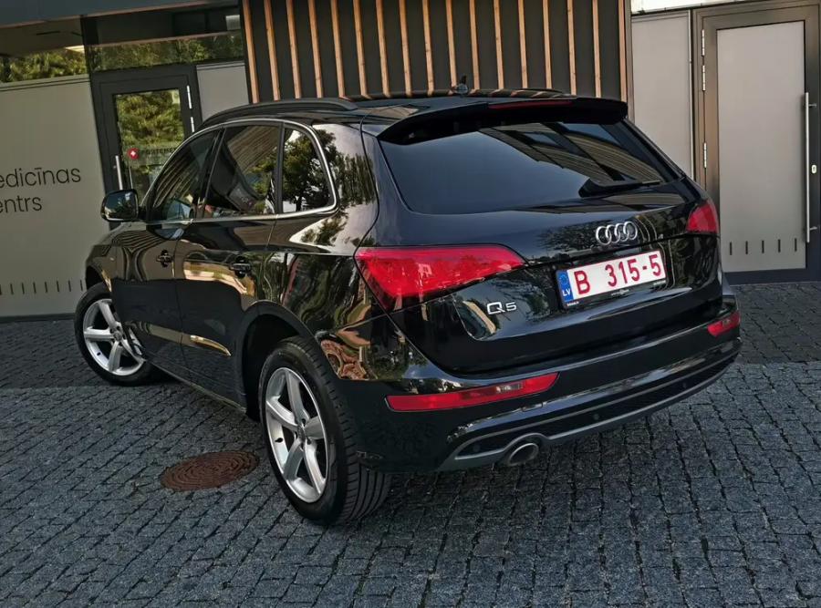 Black Audi Q5 2013 in Riga, with an engine capacity of 2.00 L and mileage of 171 thousand km for 14990 €, photo 3 on AUTOMOTO.COM.LV
