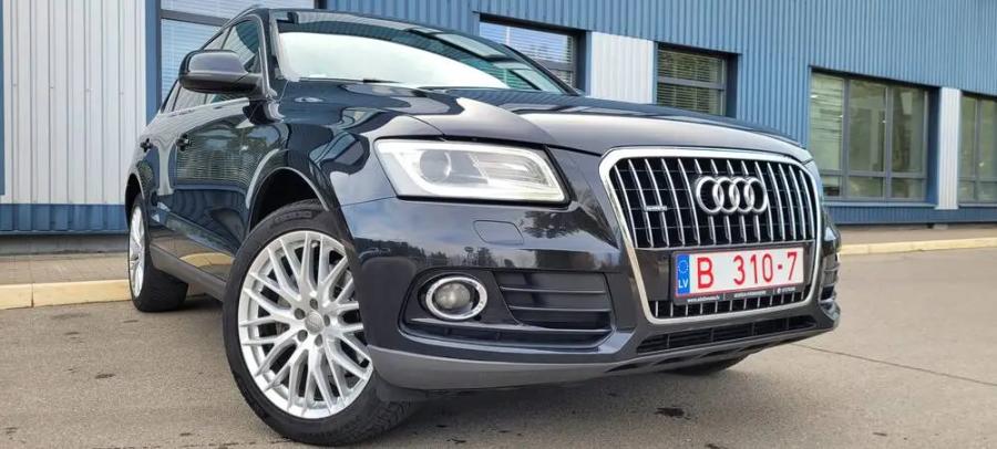 Black Audi Q5 2013 in Riga, with an engine capacity of 3.00 L and mileage of 280 thousand km for 12500 €, photo 6 on AUTOMOTO.COM.LV