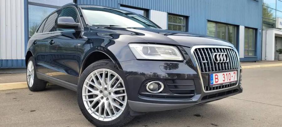 Black Audi Q5 2013 in Riga, with an engine capacity of 3.00 L and mileage of 280 thousand km for 12500 €, photo 7 on AUTOMOTO.COM.LV