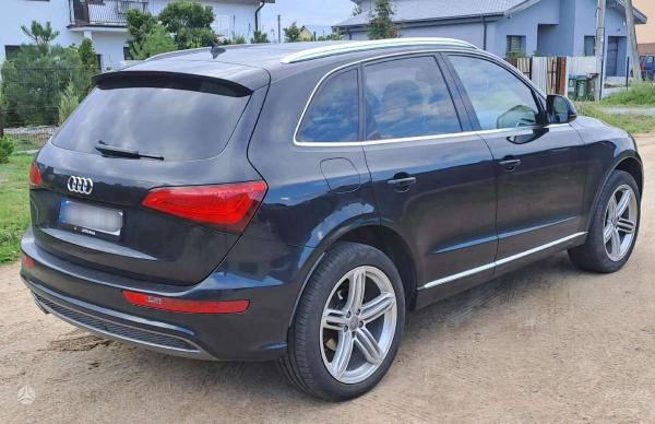 Black Audi Q5 2013 in Kaunas, with an engine capacity of 1.97 L and mileage of 337 thousand km for 11500 €, photo 2 on AUTOMOTO.COM.LV