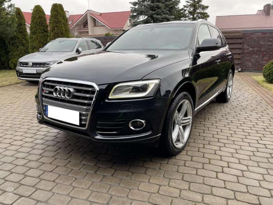Melns Audi Q5 2013 Kauņa, ar dzinēja tilpumu 1.97 L un nobraukumu 337 tūkst. km par 11500 €, foto 4 vietnē AUTOMOTO.COM.LV