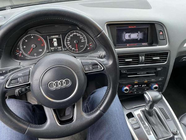Black Audi Q5 2013 in Kaunas, with an engine capacity of 1.97 L and mileage of 337 thousand km for 11500 €, photo 9 on AUTOMOTO.COM.LV