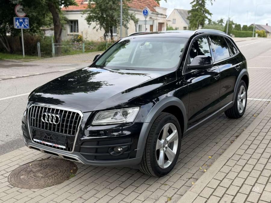 Melns Audi Q5 2013 Ukmergė, ar dzinēja tilpumu 2.00 L un nobraukumu 262 tūkst. km par 13200 €, foto 1 vietnē AUTOMOTO.COM.LV
