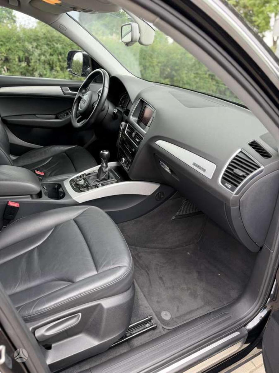 Melns Audi Q5 2013 Ukmergė, ar dzinēja tilpumu 2.00 L un nobraukumu 262 tūkst. km par 13200 €, foto 12 vietnē AUTOMOTO.COM.LV