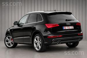 Black Audi Q5 2013 in Tukums, with an engine capacity of 3.00 L and mileage of 242 thousand km for 14500 €, photo 4 on AUTOMOTO.COM.LV