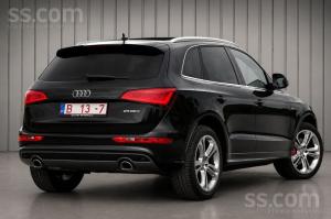 Black Audi Q5 2013 in Tukums, with an engine capacity of 3.00 L and mileage of 242 thousand km for 14500 €, photo 5 on AUTOMOTO.COM.LV