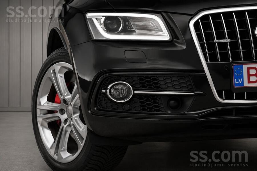 Black Audi Q5 2013 in Tukums, with an engine capacity of 3.00 L and mileage of 242 thousand km for 14500 €, photo 6 on AUTOMOTO.COM.LV
