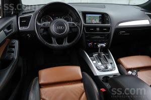 Black Audi Q5 2013 in Tukums, with an engine capacity of 3.00 L and mileage of 242 thousand km for 14500 €, photo 10 on AUTOMOTO.COM.LV