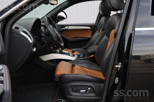 Black Audi Q5 2013 in Tukums, with an engine capacity of 3.00 L and mileage of 242 thousand km for 14500 €, photo 12 on AUTOMOTO.COM.LV