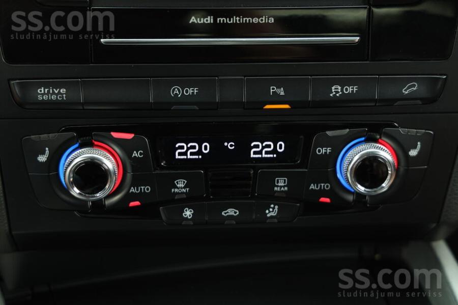 Black Audi Q5 2013 in Tukums, with an engine capacity of 3.00 L and mileage of 242 thousand km for 14500 €, photo 20 on AUTOMOTO.COM.LV