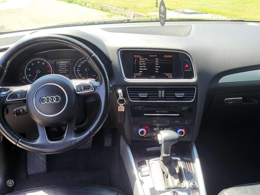 Melns Audi Q5 2013 Tauragė, ar dzinēja tilpumu 1.98 L un nobraukumu 197 tūkst. km par 10200 €, foto 16 vietnē AUTOMOTO.COM.LV