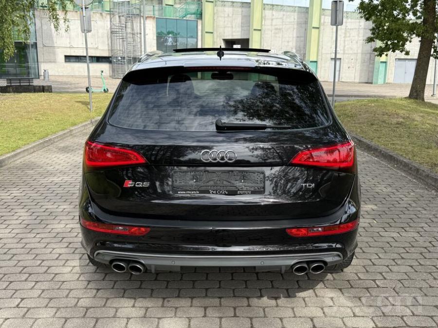 Black Audi Q5 2013 in Jelgava, with an engine capacity of 3.00 L and mileage of 279 thousand km for 14250 €, photo 7 on AUTOMOTO.COM.LV
