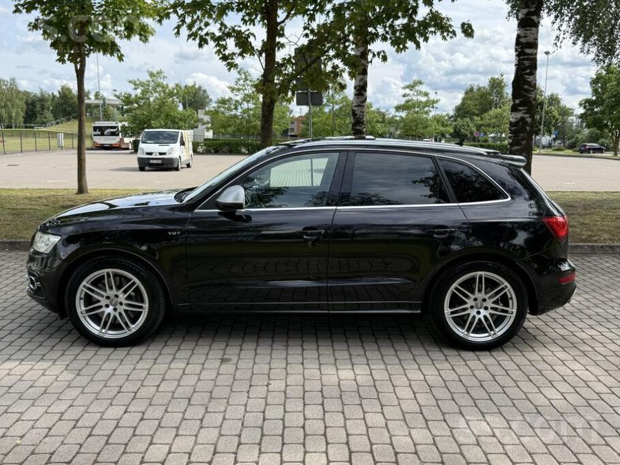 Black Audi Q5 2013 in Jelgava, with an engine capacity of 3.00 L and mileage of 279 thousand km for 14250 €, photo 10 on AUTOMOTO.COM.LV