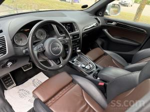 Black Audi Q5 2013 in Jelgava, with an engine capacity of 3.00 L and mileage of 279 thousand km for 14250 €, photo 12 on AUTOMOTO.COM.LV