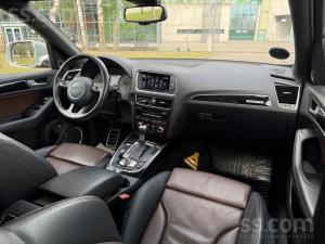 Black Audi Q5 2013 in Jelgava, with an engine capacity of 3.00 L and mileage of 279 thousand km for 14250 €, photo 14 on AUTOMOTO.COM.LV