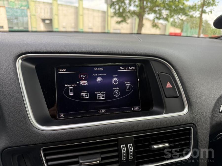 Black Audi Q5 2013 in Jelgava, with an engine capacity of 3.00 L and mileage of 279 thousand km for 14250 €, photo 21 on AUTOMOTO.COM.LV