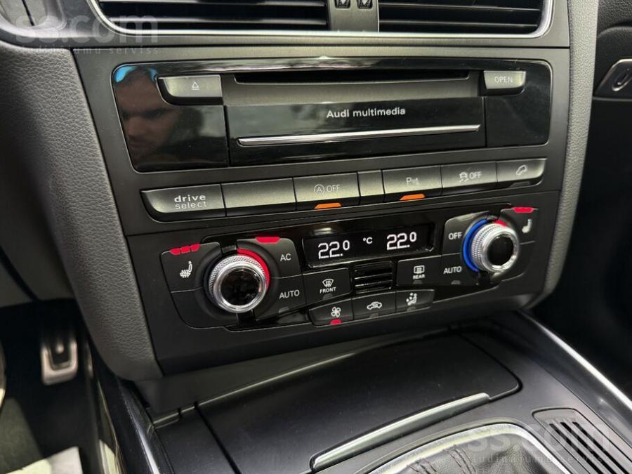 Black Audi Q5 2013 in Jelgava, with an engine capacity of 3.00 L and mileage of 279 thousand km for 14250 €, photo 22 on AUTOMOTO.COM.LV