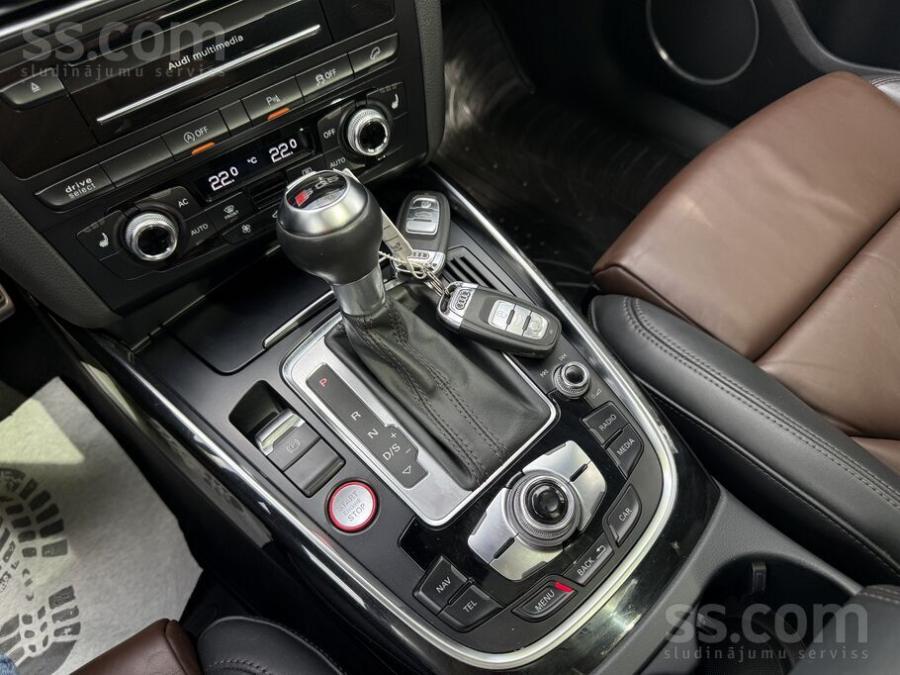 Black Audi Q5 2013 in Jelgava, with an engine capacity of 3.00 L and mileage of 279 thousand km for 14250 €, photo 23 on AUTOMOTO.COM.LV