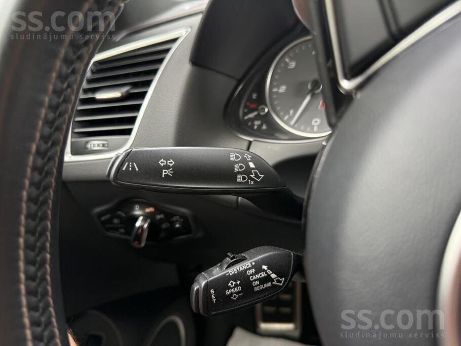 Black Audi Q5 2013 in Jelgava, with an engine capacity of 3.00 L and mileage of 279 thousand km for 14250 €, photo 25 on AUTOMOTO.COM.LV
