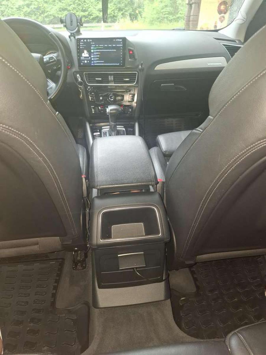 Black Audi Q5 2013 in Visaginas, with an engine capacity of 2.00 L and mileage of 326 thousand km for 13999 €, photo 8 on AUTOMOTO.COM.LV