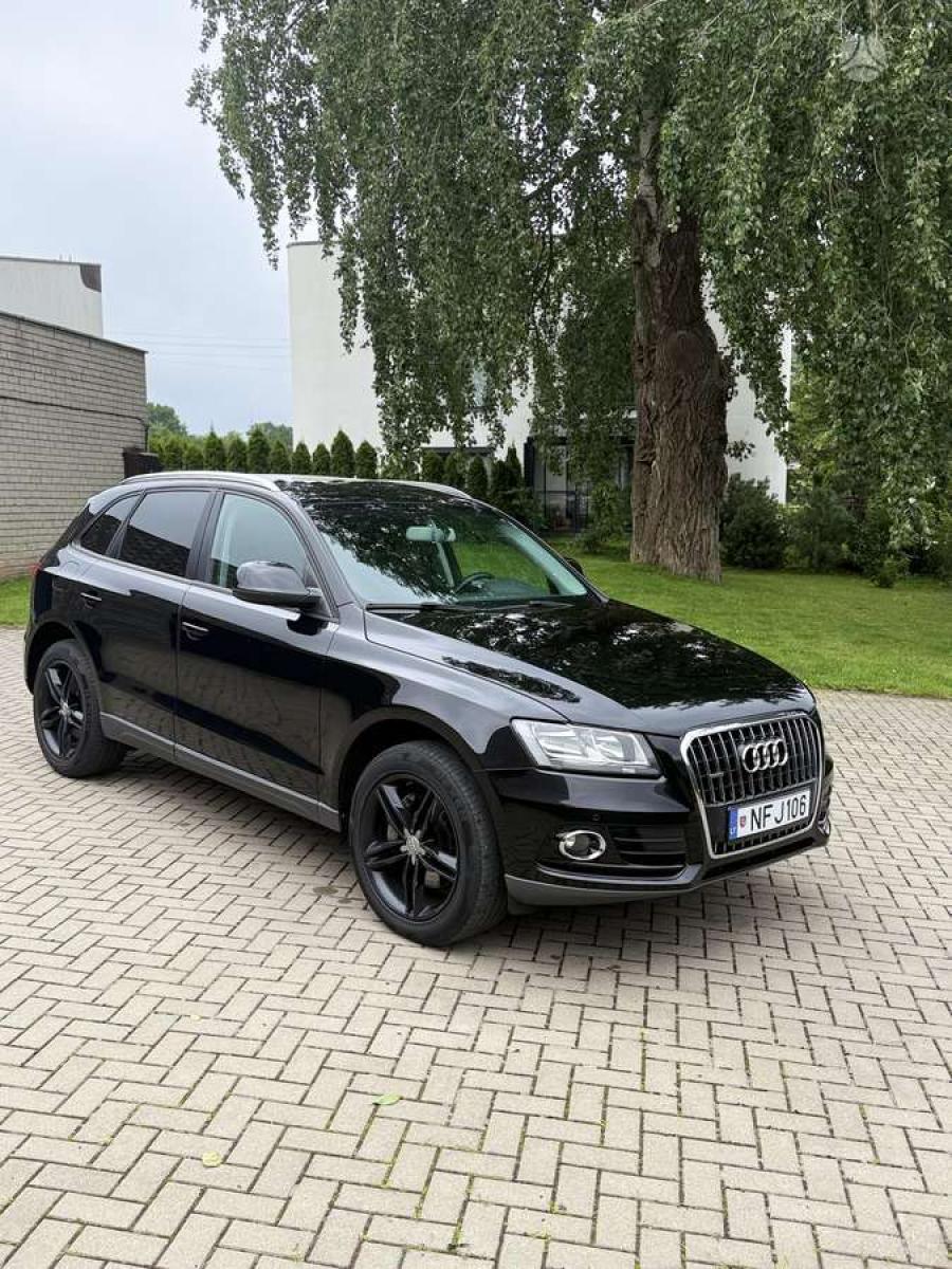 Melns Audi Q5 2013 Kauņa, ar dzinēja tilpumu 2.97 L un nobraukumu 258 tūkst. km par 9900 €, foto 1 vietnē AUTOMOTO.COM.LV