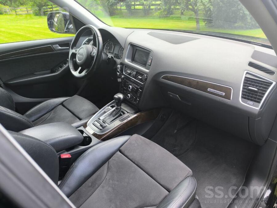Melns Audi Q5 2013 Rīga, ar dzinēja tilpumu 3.00 L un nobraukumu 262 tūkst. km par 9700 €, foto 7 vietnē AUTOMOTO.COM.LV