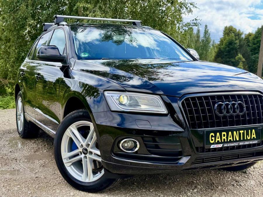 Black Audi Q5 2013 in Siauliai, with an engine capacity of 2.97 L and mileage of 211 thousand km for 14400 €, photo 16 on AUTOMOTO.COM.LV