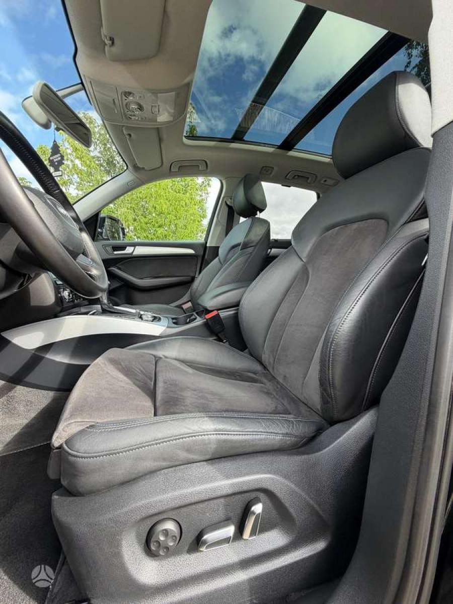 Black Audi Q5 2013 in Siauliai, with an engine capacity of 2.97 L and mileage of 211 thousand km for 14400 €, photo 31 on AUTOMOTO.COM.LV