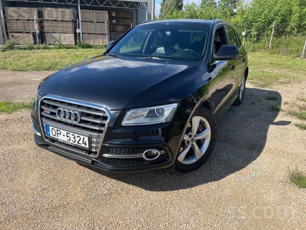Black Audi Q5 2013 in Riga, with an engine capacity of 3.00 L and mileage of 0 thousand km for 16990 €, photo 1 on AUTOMOTO.COM.LV