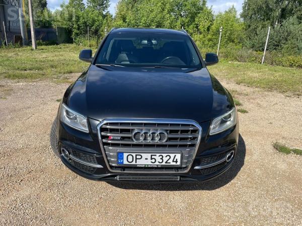 Black Audi Q5 2013 in Riga, with an engine capacity of 3.00 L and mileage of 0 thousand km for 16990 €, photo 3 on AUTOMOTO.COM.LV