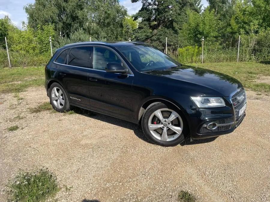 Черный Ауди Ку 5 2013 в Рига, объемом двигателя 3.00 л и пробегом 220 тыс. км за 17500 €, фото 10 на AUTOMOTO.COM.LV