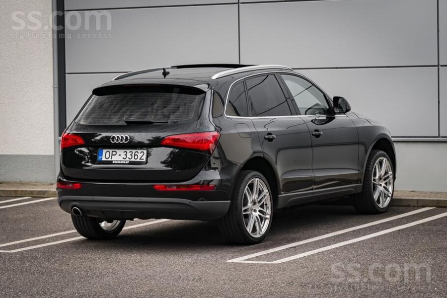 Melns Audi Q5 2013 Rīga, ar dzinēja tilpumu 2.00 L un nobraukumu 212 tūkst. km par 14300 €, foto 8 vietnē AUTOMOTO.COM.LV