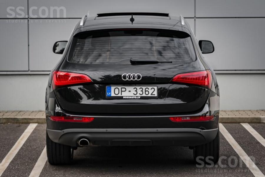 Melns Audi Q5 2013 Rīga, ar dzinēja tilpumu 2.00 L un nobraukumu 212 tūkst. km par 14300 €, foto 10 vietnē AUTOMOTO.COM.LV