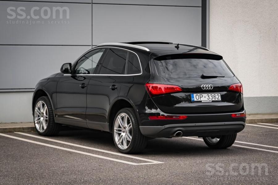 Melns Audi Q5 2013 Rīga, ar dzinēja tilpumu 2.00 L un nobraukumu 212 tūkst. km par 14300 €, foto 12 vietnē AUTOMOTO.COM.LV