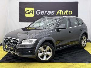 Melns Audi Q5 2013 Viļņa, ar dzinēja tilpumu 1.97 L un nobraukumu 274 tūkst. km par 11500 €, foto  vietnē AUTOMOTO.COM.LV
