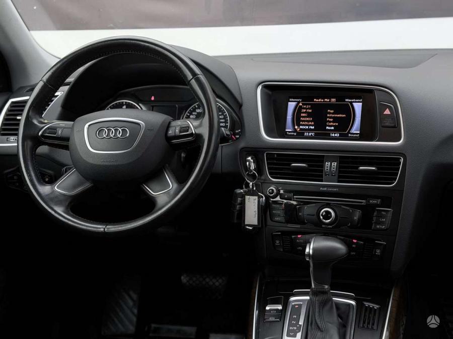Melns Audi Q5 2013 Viļņa, ar dzinēja tilpumu 1.97 L un nobraukumu 274 tūkst. km par 11450 €, foto 18 vietnē AUTOMOTO.COM.LV