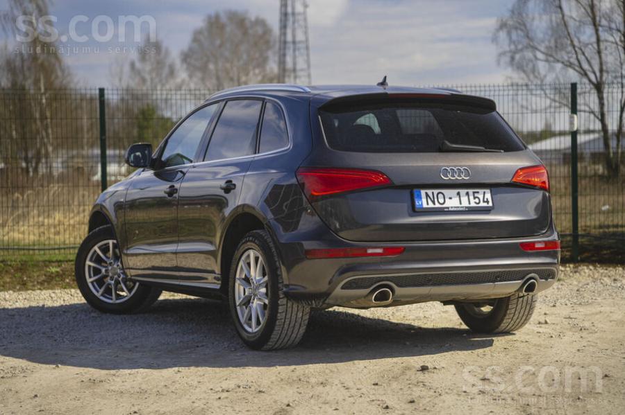 Melns Audi Q5 2013 Rīga, ar dzinēja tilpumu 3.00 L un nobraukumu 310 tūkst. km par 15990 €, foto 5 vietnē AUTOMOTO.COM.LV