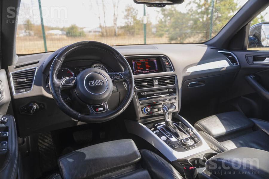 Melns Audi Q5 2013 Rīga, ar dzinēja tilpumu 3.00 L un nobraukumu 310 tūkst. km par 15990 €, foto 8 vietnē AUTOMOTO.COM.LV