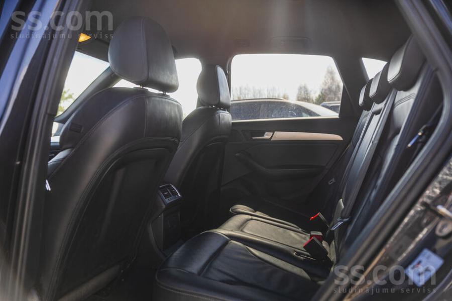 Melns Audi Q5 2013 Rīga, ar dzinēja tilpumu 3.00 L un nobraukumu 310 tūkst. km par 15990 €, foto 11 vietnē AUTOMOTO.COM.LV