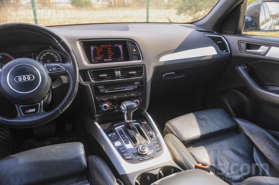 Melns Audi Q5 2013 Rīga, ar dzinēja tilpumu 3.00 L un nobraukumu 310 tūkst. km par 15990 €, foto 20 vietnē AUTOMOTO.COM.LV
