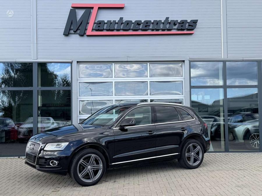 Black Audi Q5 2013 in Vilnius, with an engine capacity of 1.97 L and mileage of 251 thousand km for 13500 €, photo 1 on AUTOMOTO.COM.LV