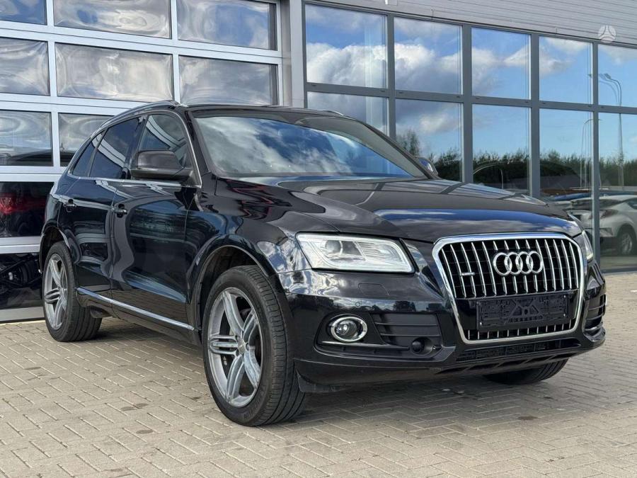 Black Audi Q5 2013 in Vilnius, with an engine capacity of 1.97 L and mileage of 251 thousand km for 13500 €, photo 5 on AUTOMOTO.COM.LV