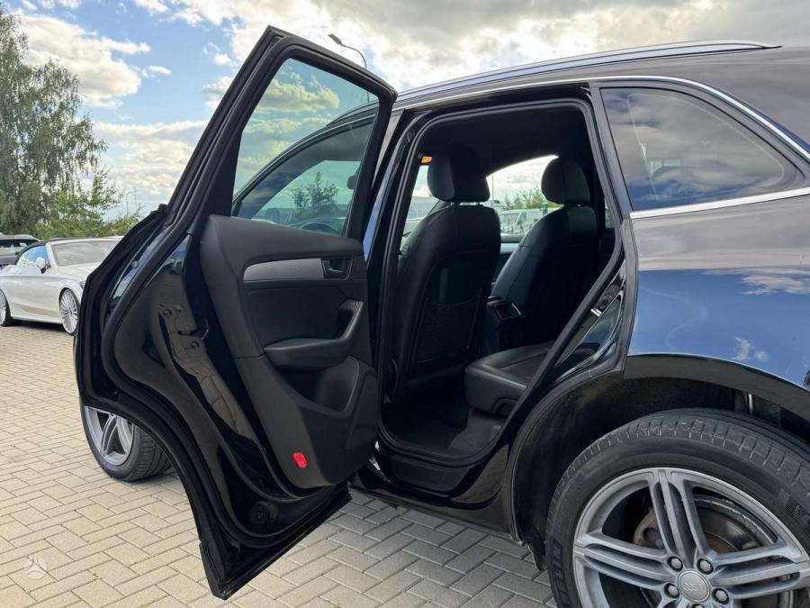 Black Audi Q5 2013 in Vilnius, with an engine capacity of 1.97 L and mileage of 251 thousand km for 13500 €, photo 23 on AUTOMOTO.COM.LV