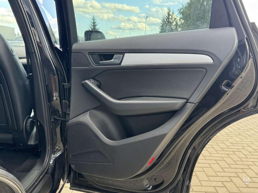 Black Audi Q5 2013 in Vilnius, with an engine capacity of 1.97 L and mileage of 251 thousand km for 13500 €, photo 28 on AUTOMOTO.COM.LV