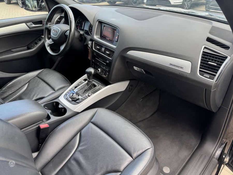 Black Audi Q5 2013 in Vilnius, with an engine capacity of 1.97 L and mileage of 251 thousand km for 13500 €, photo 33 on AUTOMOTO.COM.LV