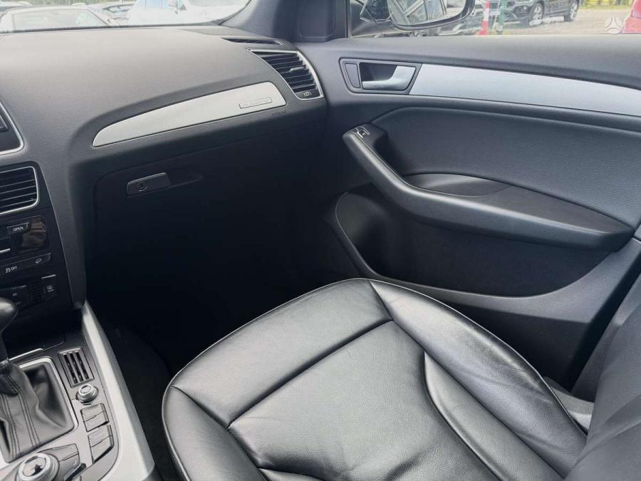 Black Audi Q5 2013 in Vilnius, with an engine capacity of 1.97 L and mileage of 251 thousand km for 13500 €, photo 37 on AUTOMOTO.COM.LV