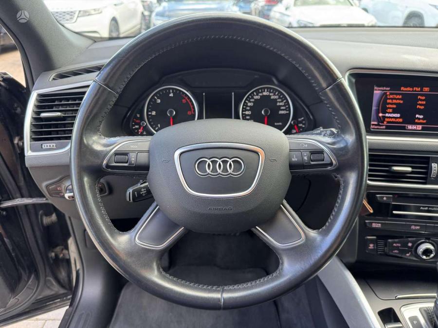 Black Audi Q5 2013 in Vilnius, with an engine capacity of 1.97 L and mileage of 251 thousand km for 13500 €, photo 38 on AUTOMOTO.COM.LV