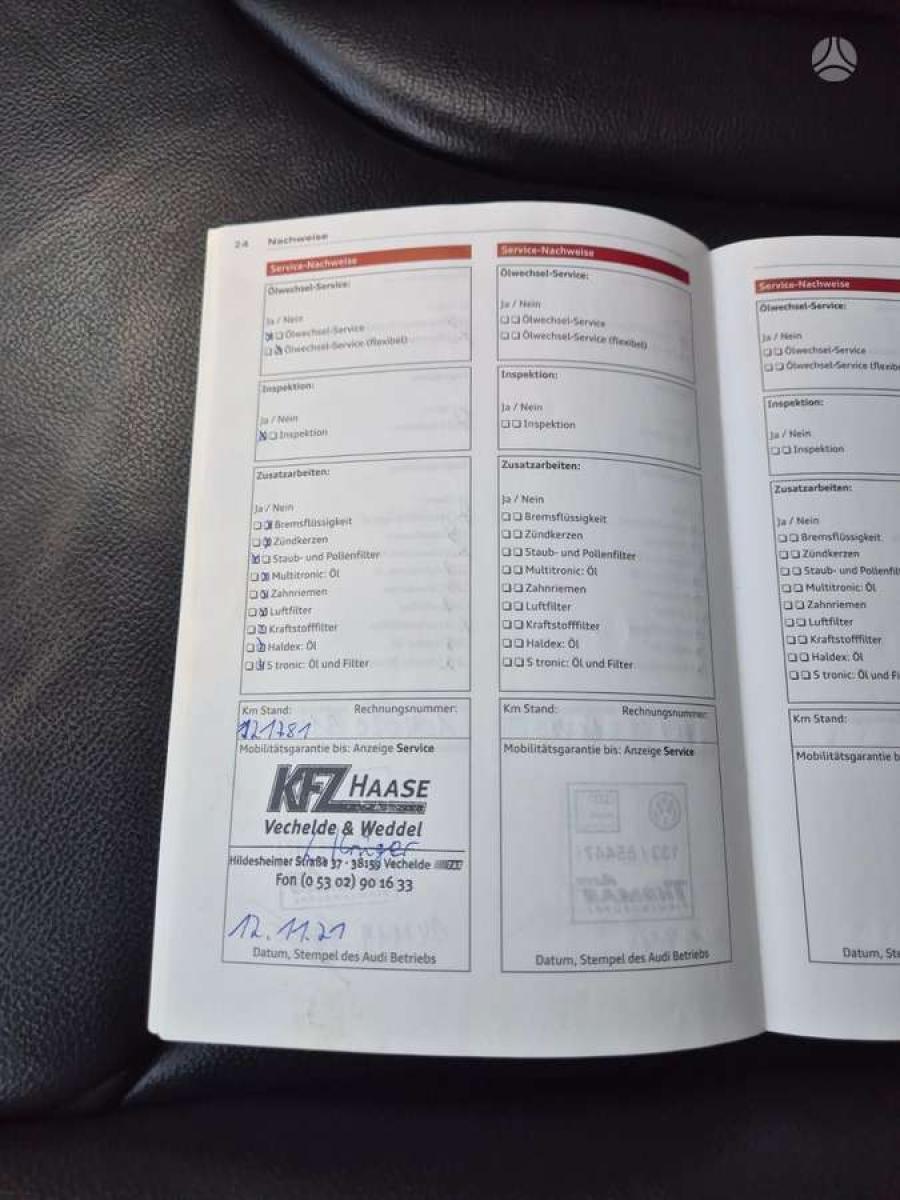 Черный Ауди Ку 5 2013 в Юрбаркас, объемом двигателя 1.97 л и пробегом 182 тыс. км за 12750 €, фото 20 на AUTOMOTO.COM.LV